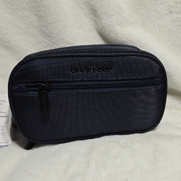 Life Is Good | Bags | New Life Is Good Black Mens Toiletry Bag | Poshmark